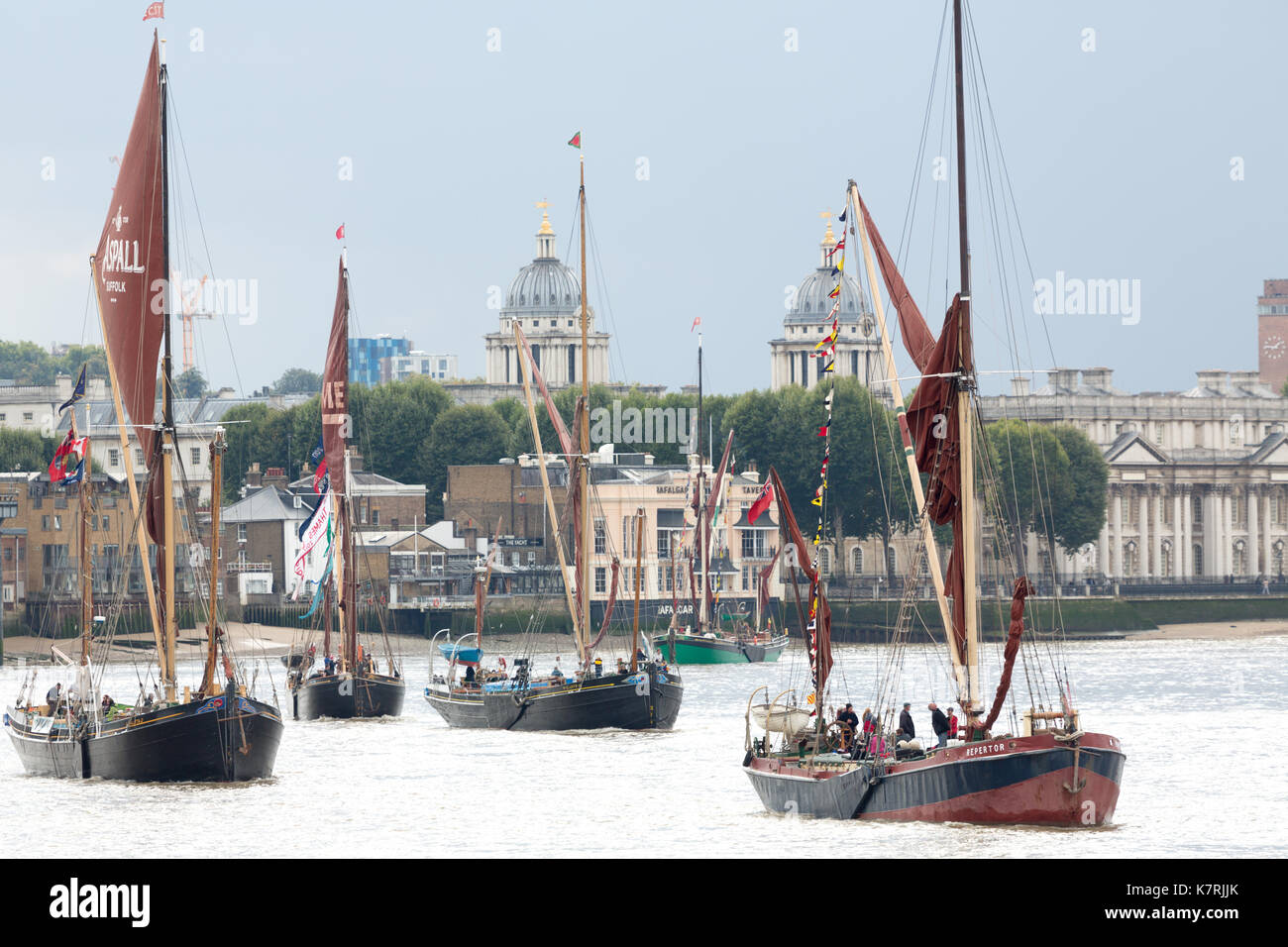 Greenwich, London, United Kingdom. 16th September, 2017. Annual parade ...