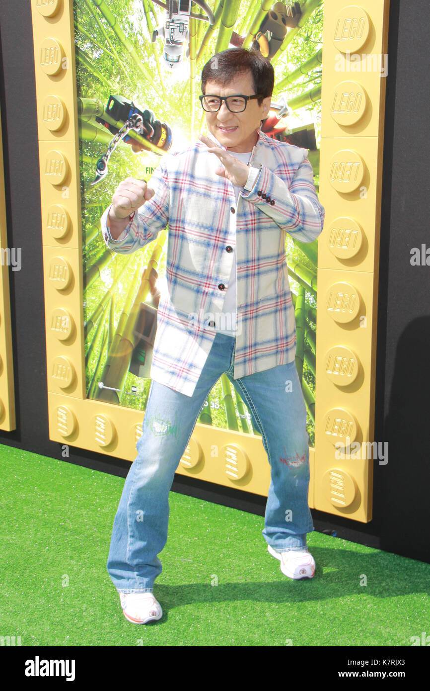 Jackie Chan 09/16/2017 "The Lego Ninjago Movie" Premiere held at the ...