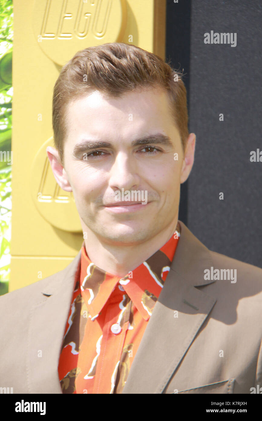Dave Franco 09/16/2017 "The Lego Ninjago Movie" Premiere held at the ...