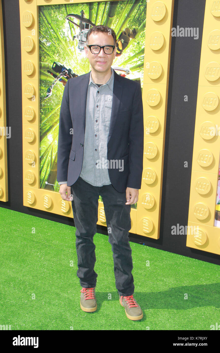 Fred Armisen 09/16/2017 "The Lego Ninjago Movie" Premiere held at the ...