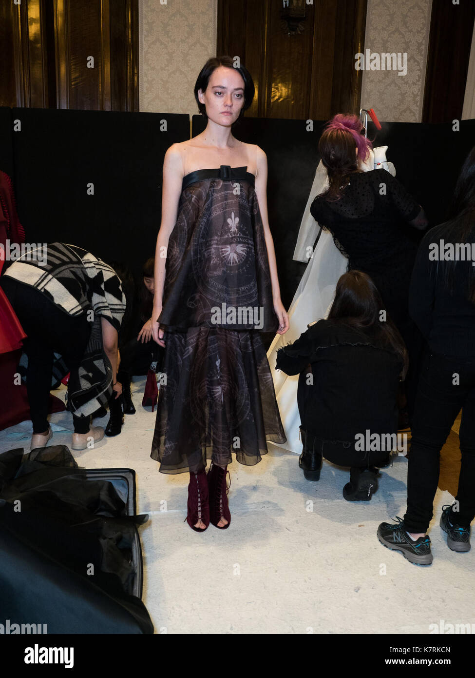 SEPTEMBER 16 : Backstage at John Herrera show at the Freemasons Hall in ...