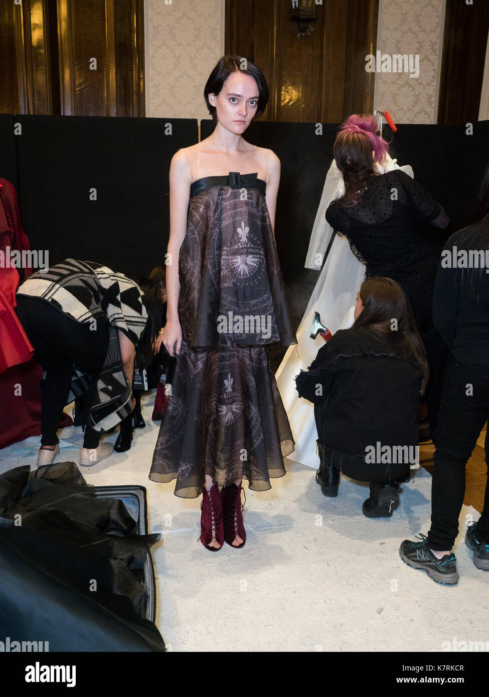 SEPTEMBER 16 : Backstage at John Herrera show at the Freemasons Hall in ...