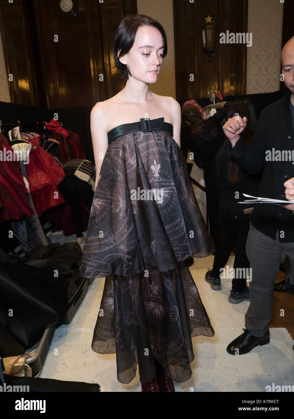 SEPTEMBER 16 : Backstage at John Herrera show at the Freemasons Hall in ...