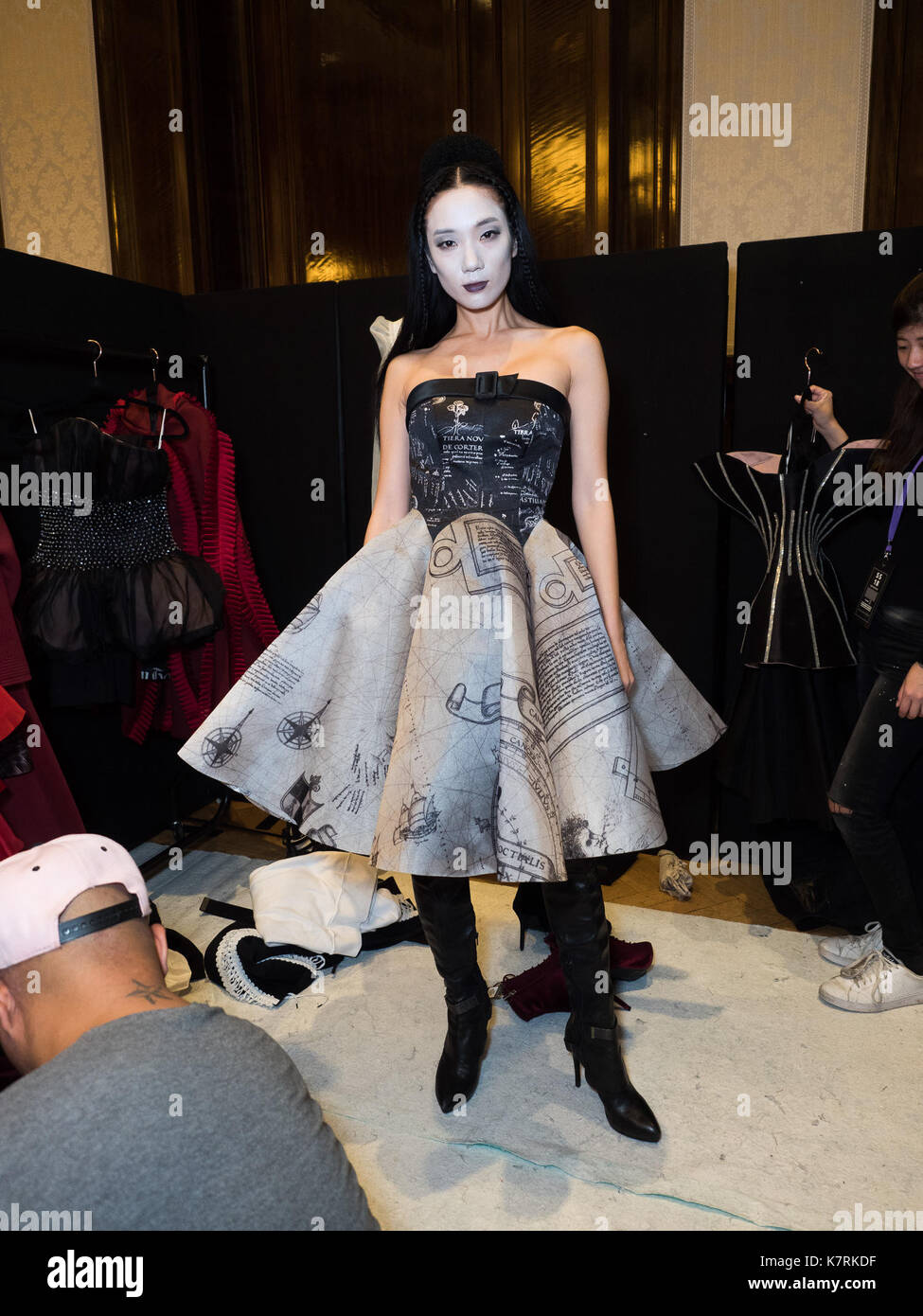 SEPTEMBER 16 : Backstage at John Herrera show at the Freemasons Hall in ...