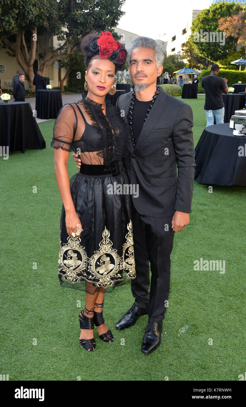 LOS ANGELES, CA- SEPT. 16: Jennia Fredrique Aponte, Sol Aponte at the ...