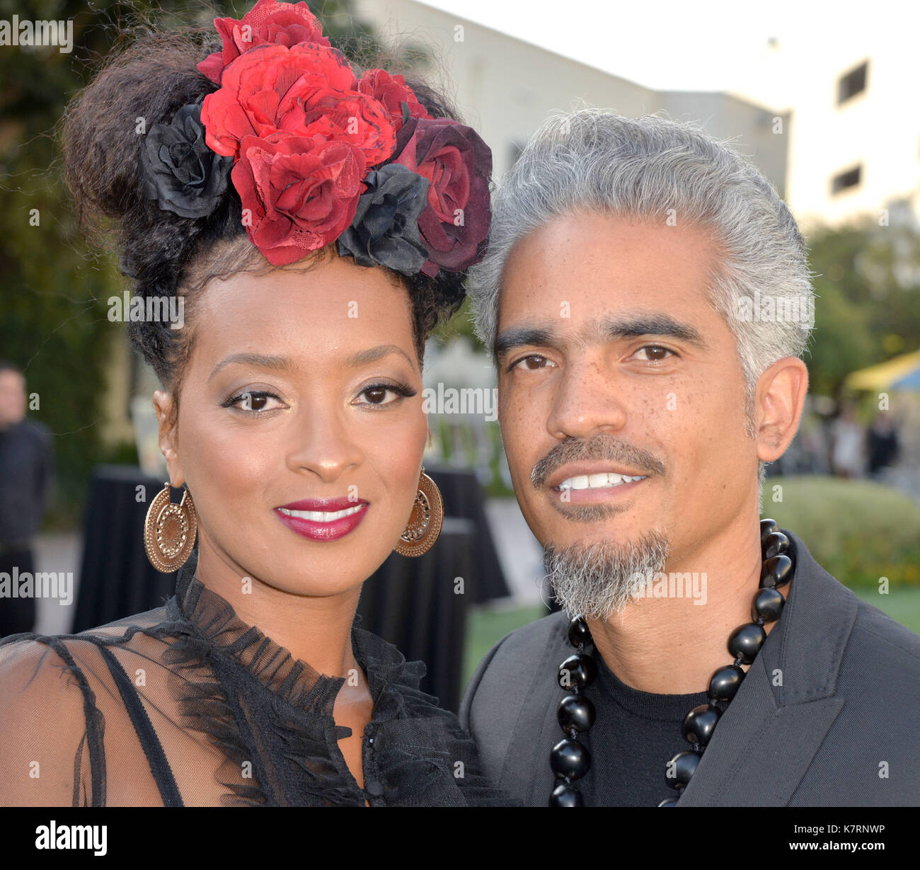 LOS ANGELES, CA- SEPT. 16: Jennia Fredrique Aponte, Sol Aponte at the ...