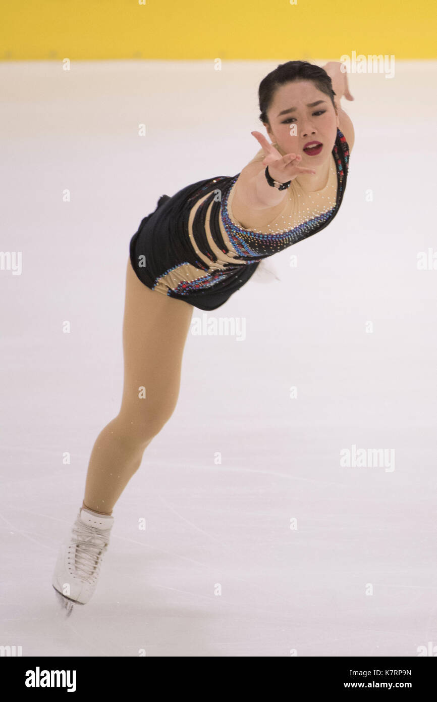 Wakaba Iguchi (JPN), 15 SEPTEMBER, 2017, Figure Skating, Senior Ladies ...