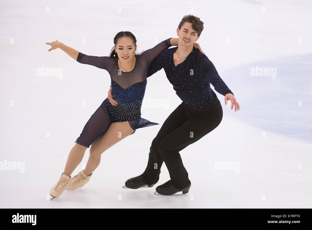 Bergamo Italy. 16th Sep, 2017. Misato Komatsubara & Timothy Koleto (JPN ...