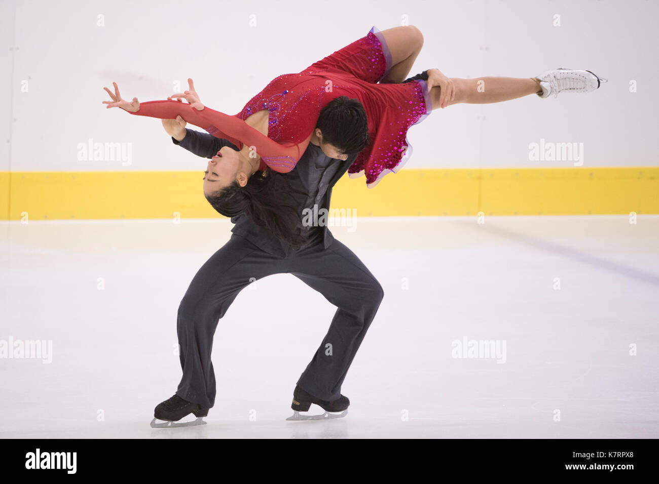 Bergamo Italy. 16th Sep, 2017. Rikako Fukase & Aru Tateno (JPN ...