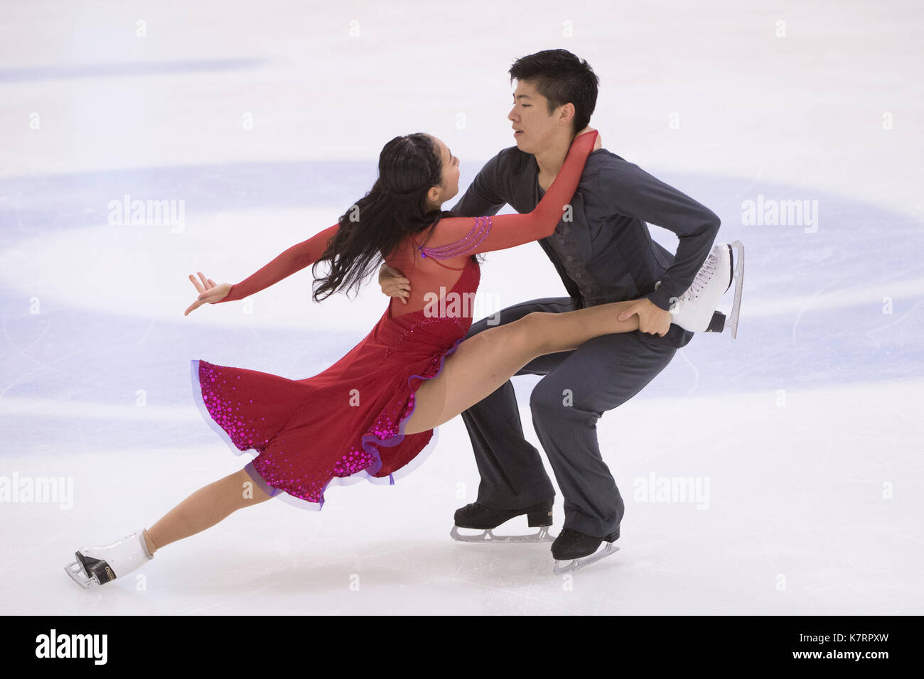 Bergamo Italy. 16th Sep, 2017. Rikako Fukase & Aru Tateno (JPN ...