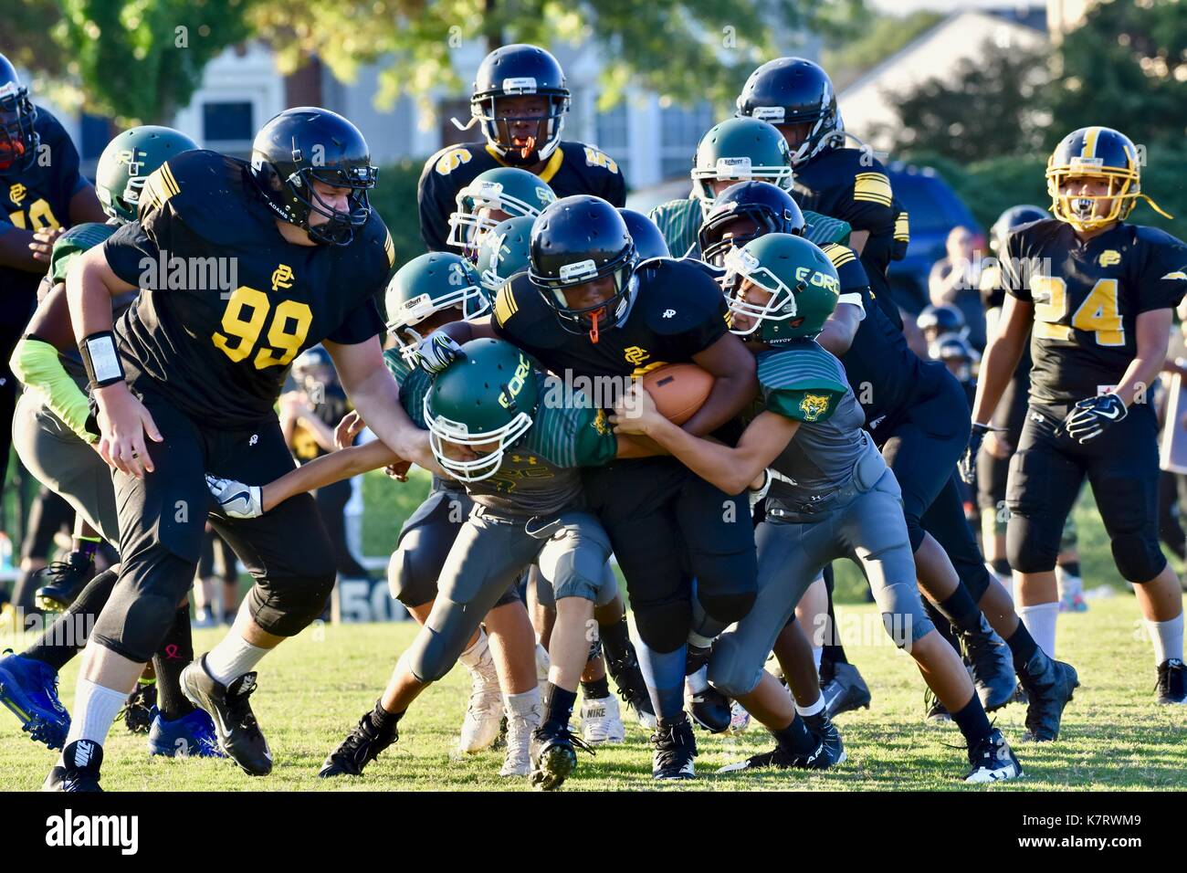Back of football hi-res stock photography and images - Alamy