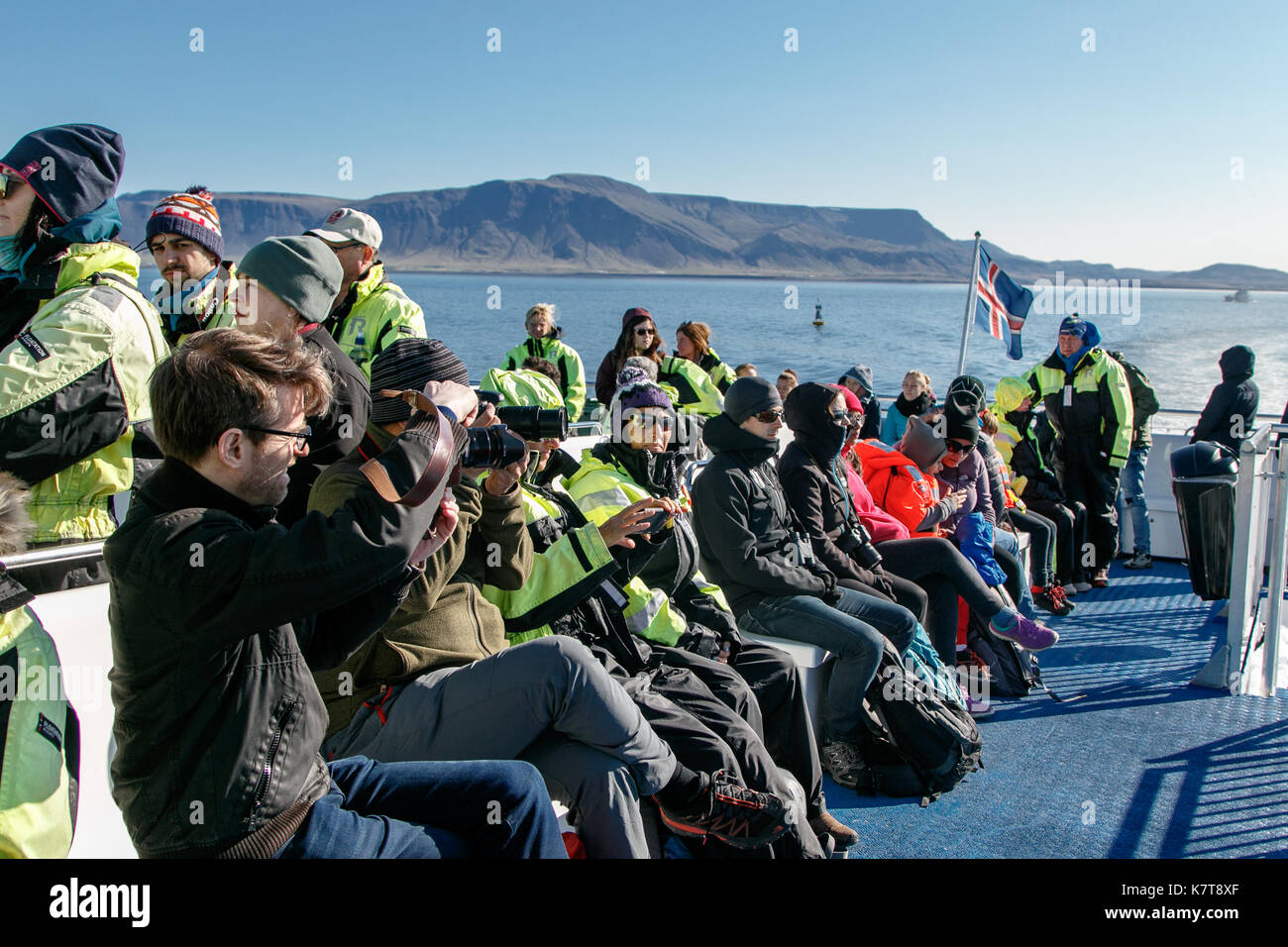 Group of people on boat hi-res stock photography and images - Alamy