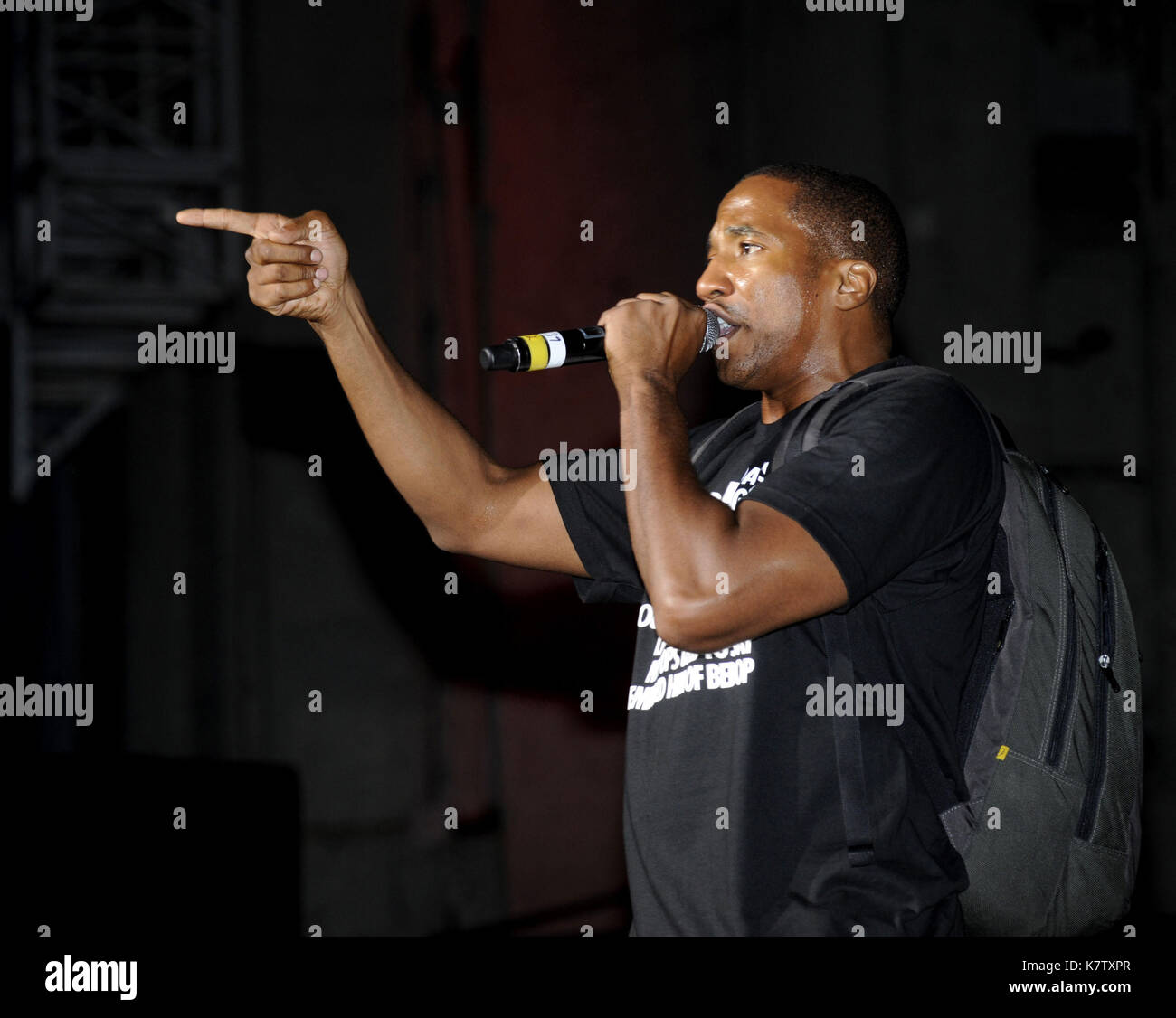 A Tribe Called Quest (Q-Tip, pictured) performing live at the 2008 Rock ...