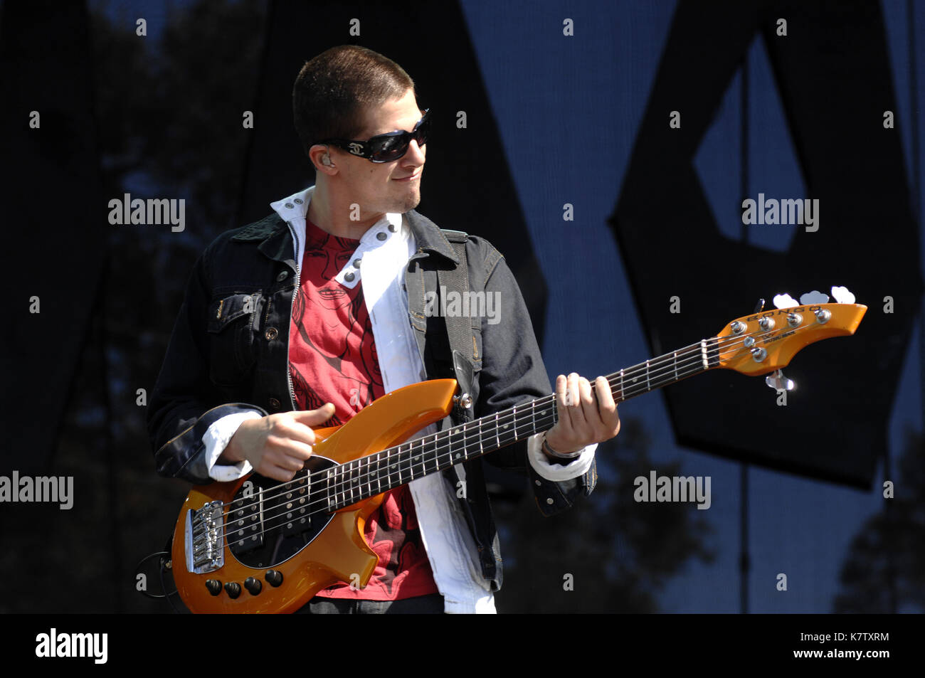 Gym Class Heroes performing live at the 2007 Voodoo Music Experience ...