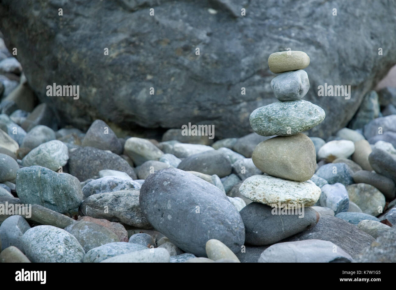 pebbles in different sizes Stock Photo - Alamy
