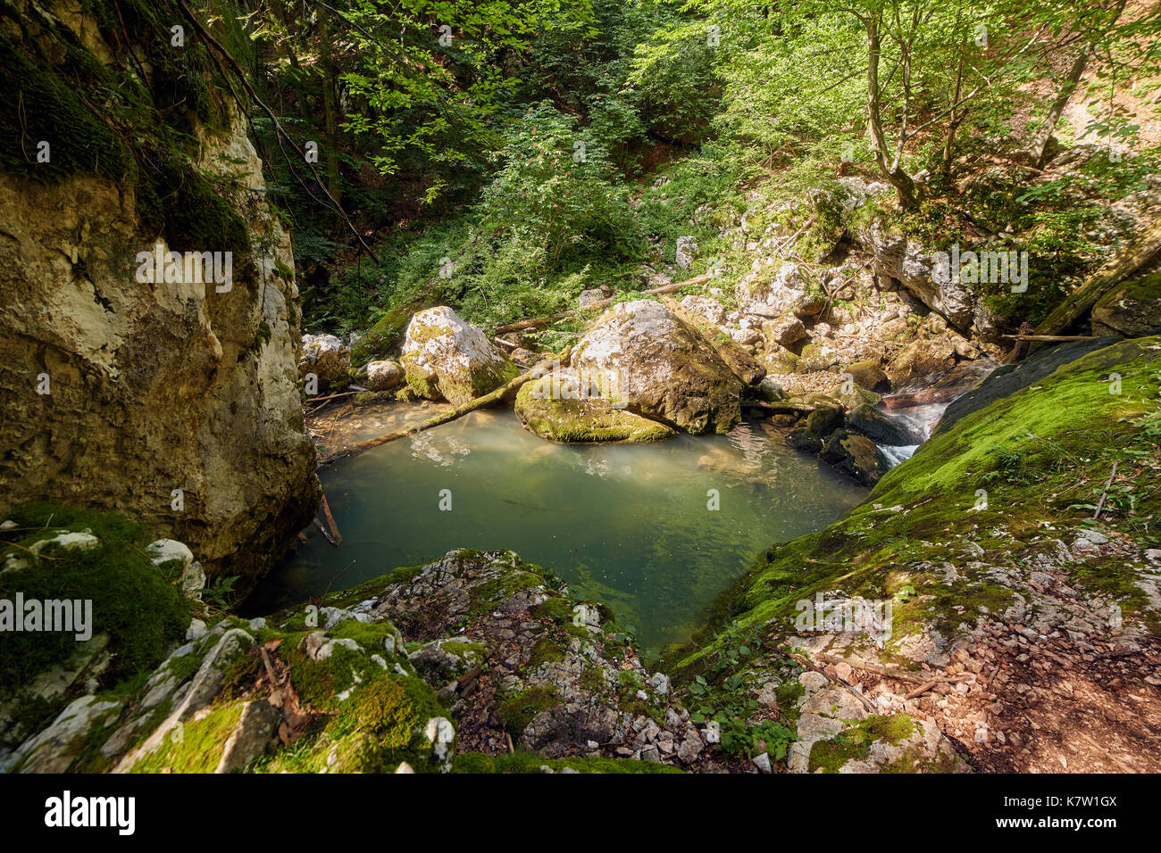 Karst limestone spring hi-res stock photography and images - Alamy