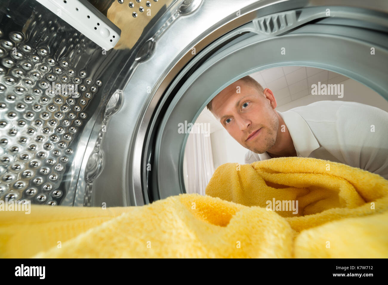 From inside washing machine hi-res stock photography and images - Alamy