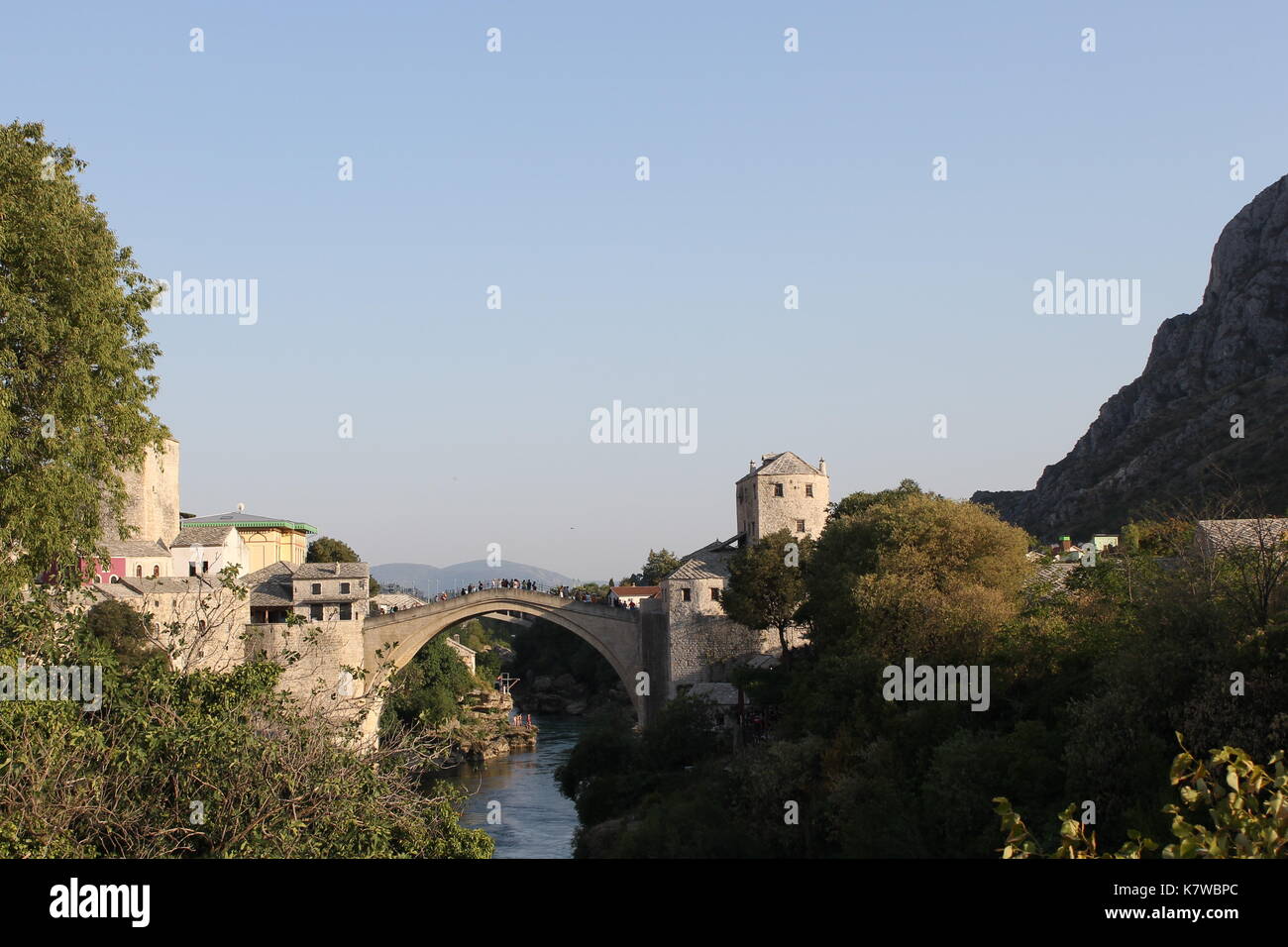 The famous bridge of Mostar Stock Photo - Alamy