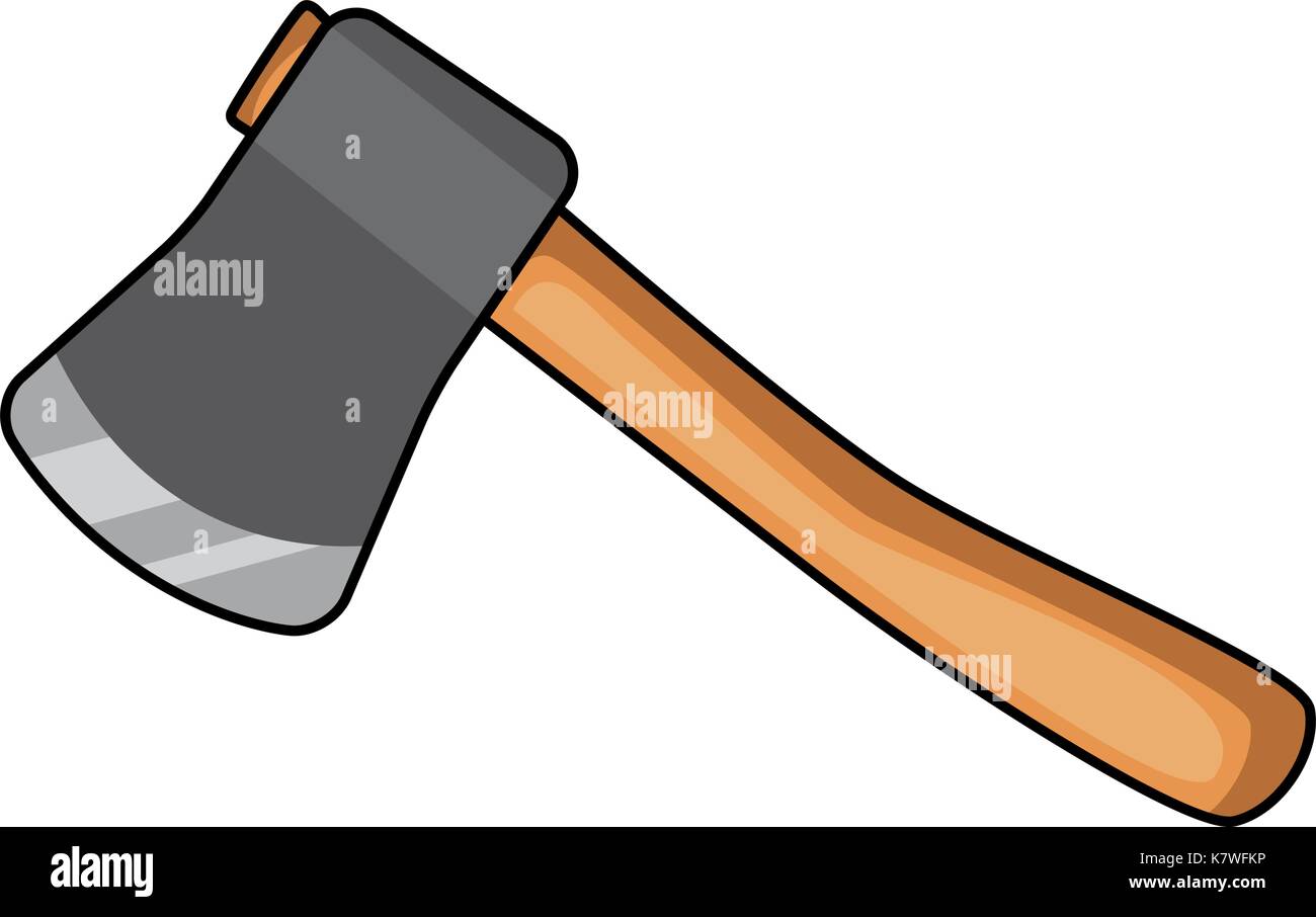 cartoon ax, hatchet vector symbol icon design. Beautiful illustration ...