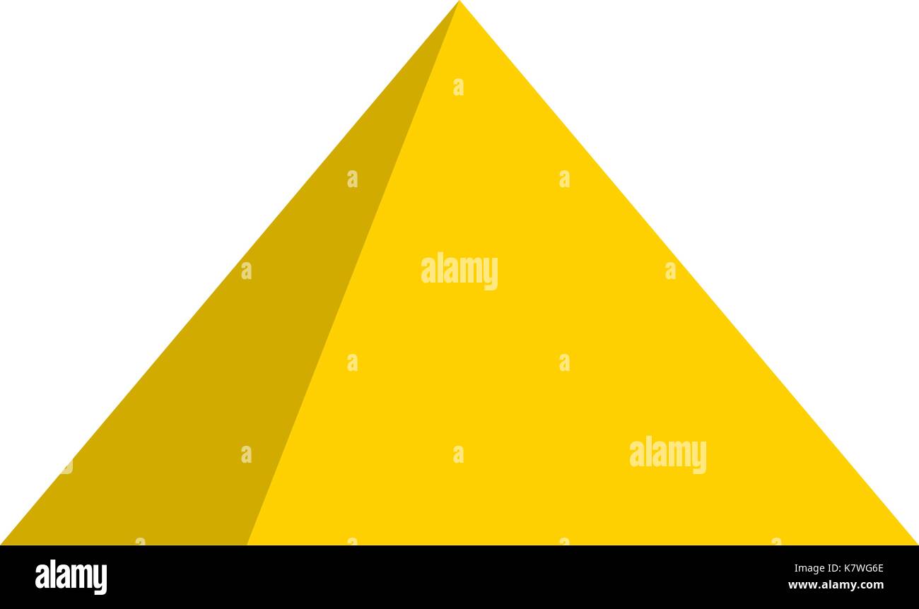 egyptian pyramids vector symbol icon design. Beautiful illustration ...