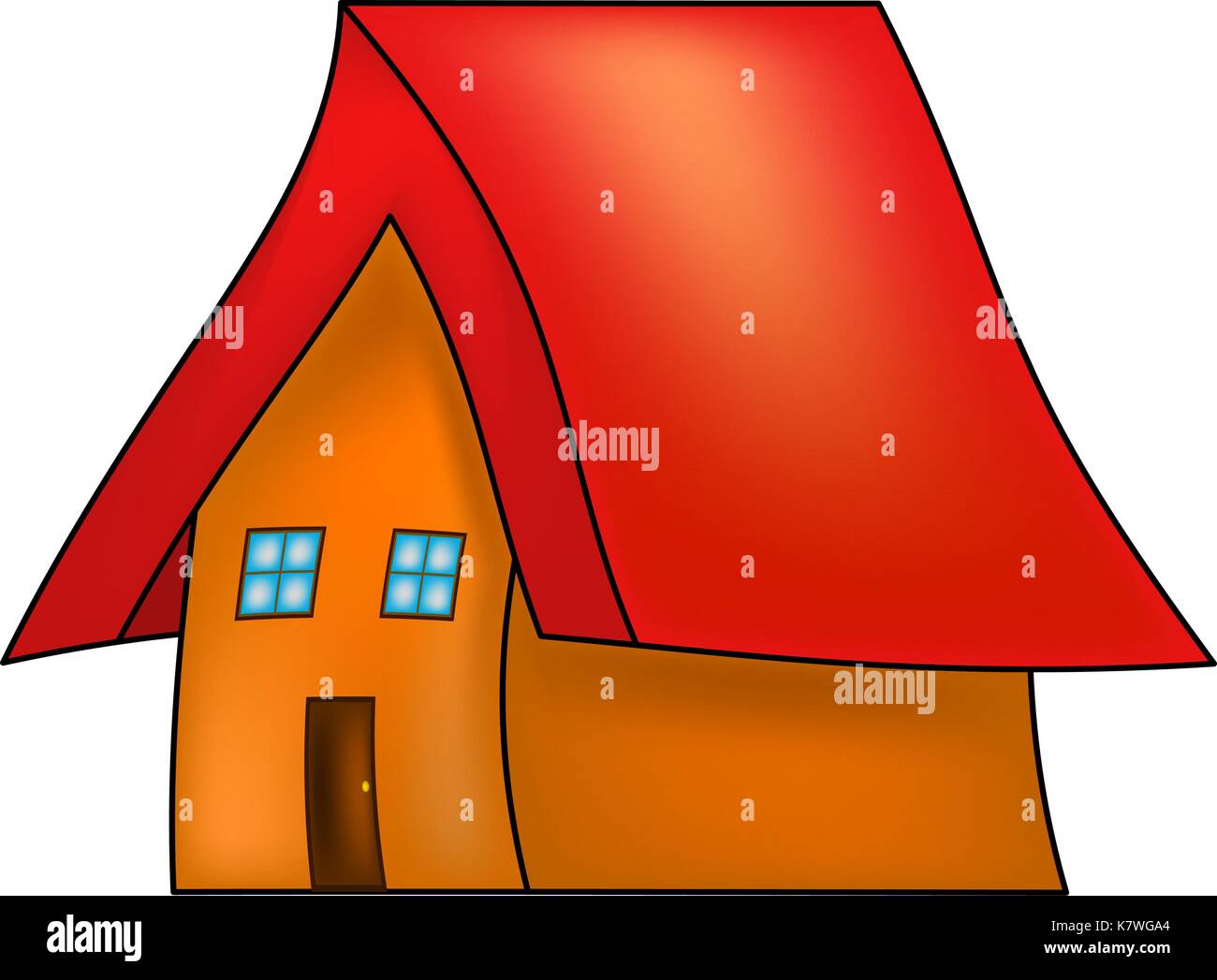 cartoon house vector symbol icon design. Beautiful illustration ...