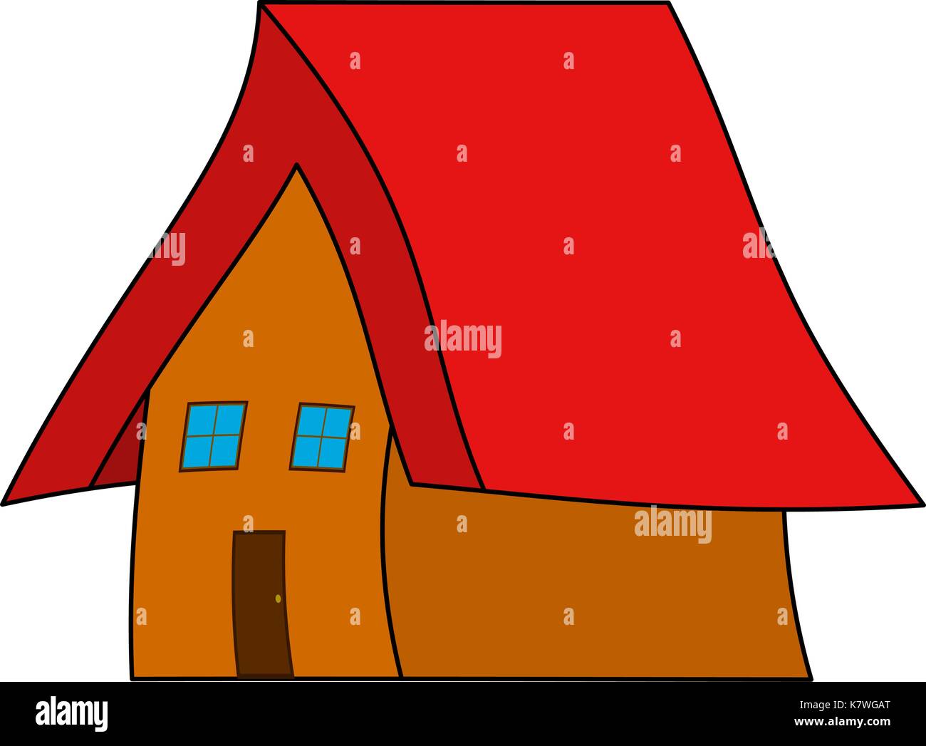 cartoon house vector symbol icon design. Beautiful illustration ...