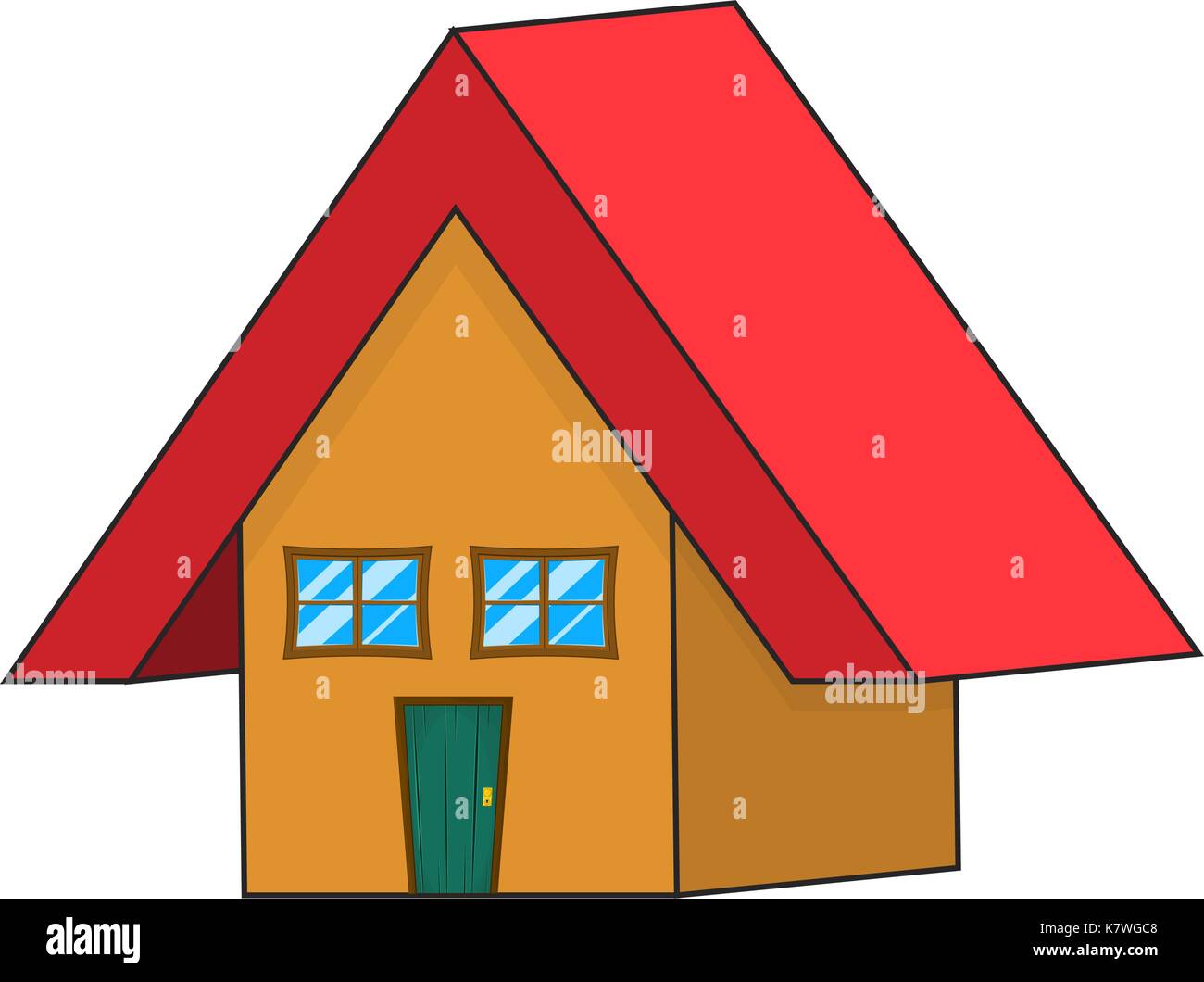cartoon house vector symbol icon design. Beautiful illustration ...