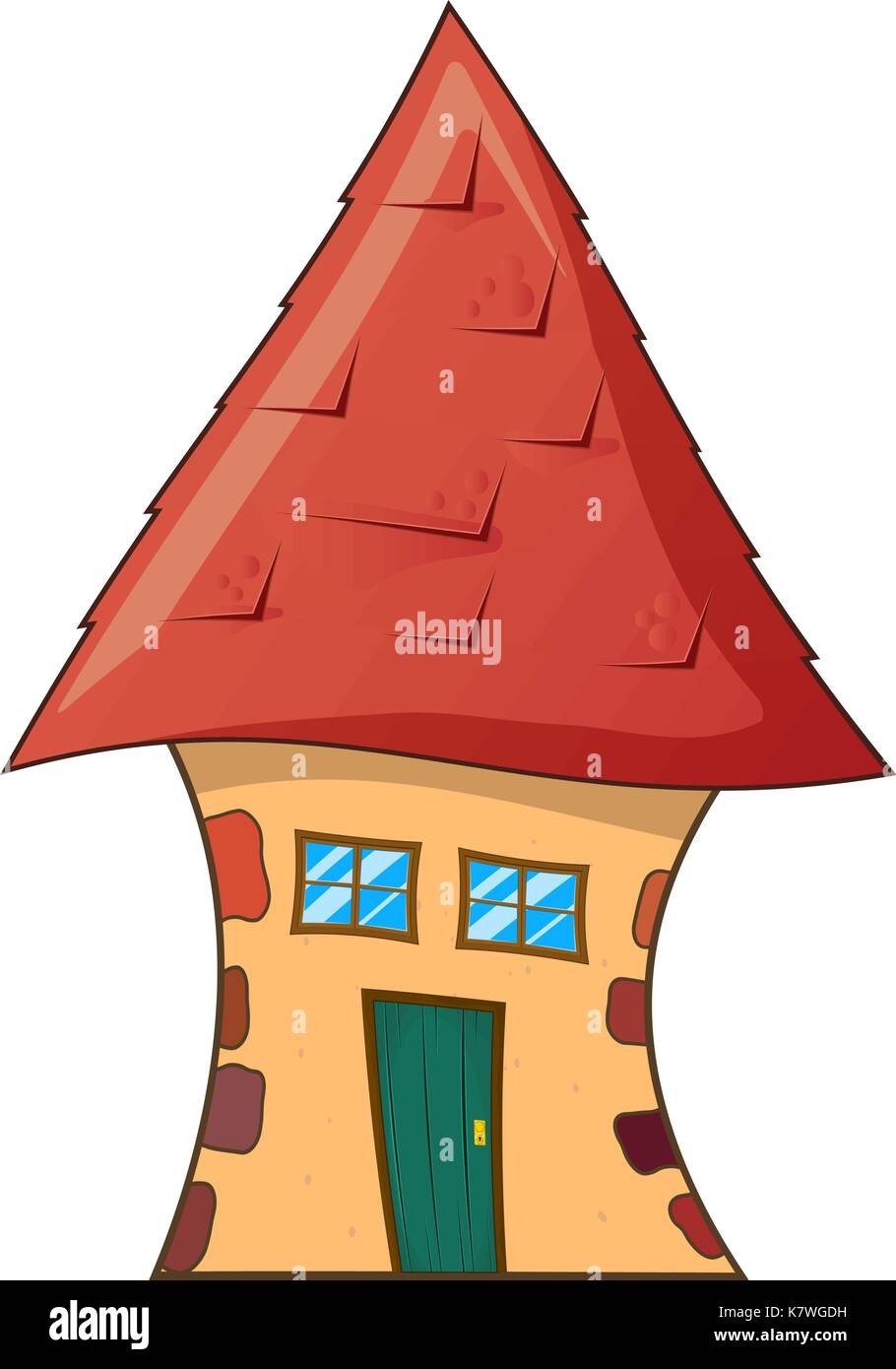 cartoon house vector symbol icon design. Beautiful illustration ...