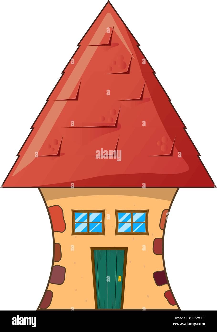 cartoon house vector symbol icon design. Beautiful illustration ...