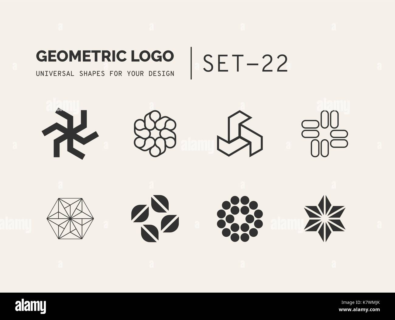 Universal shapes for your design Stock Vector Image & Art - Alamy