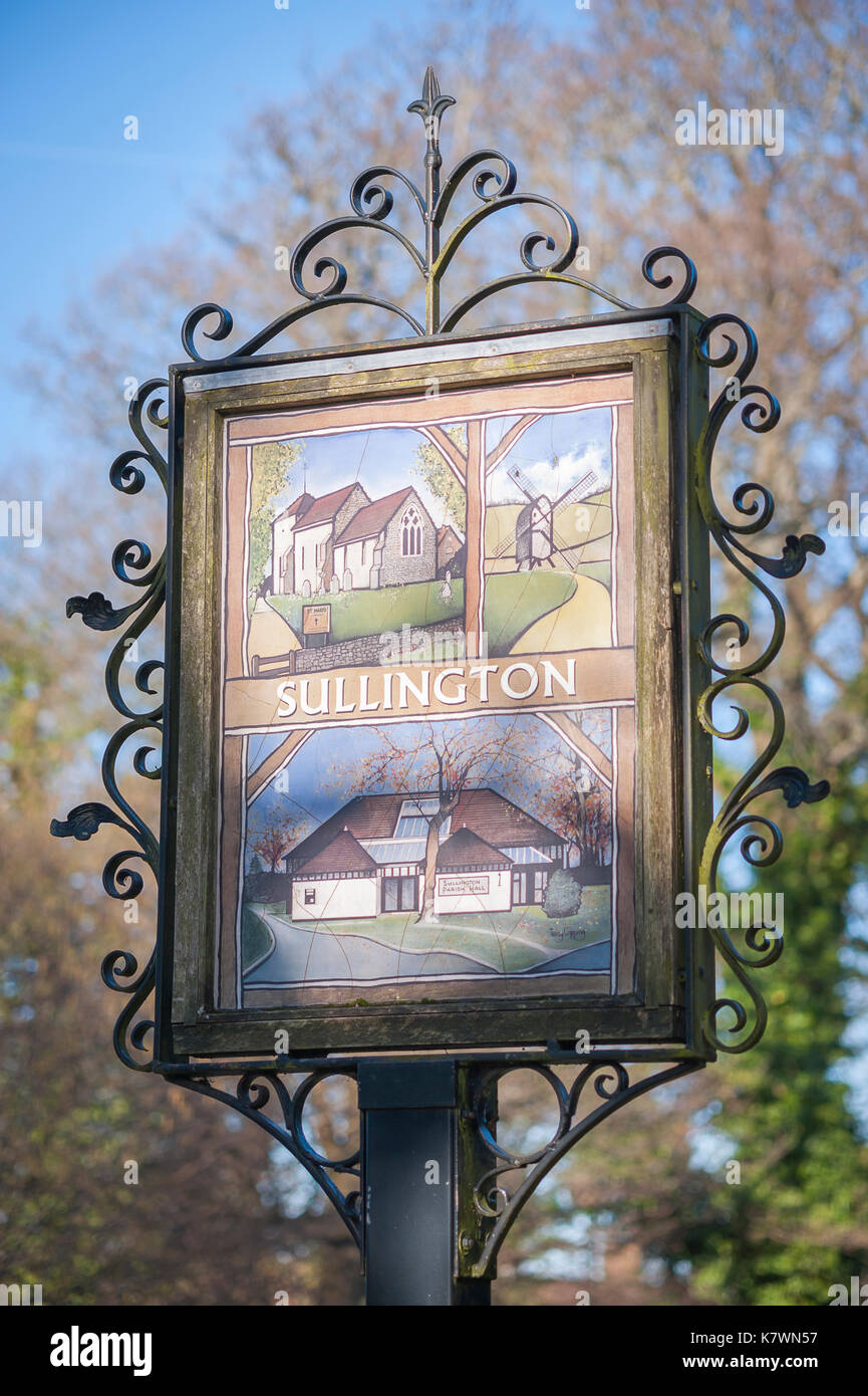 Old fashioned british road sign hi-res stock photography and images - Alamy