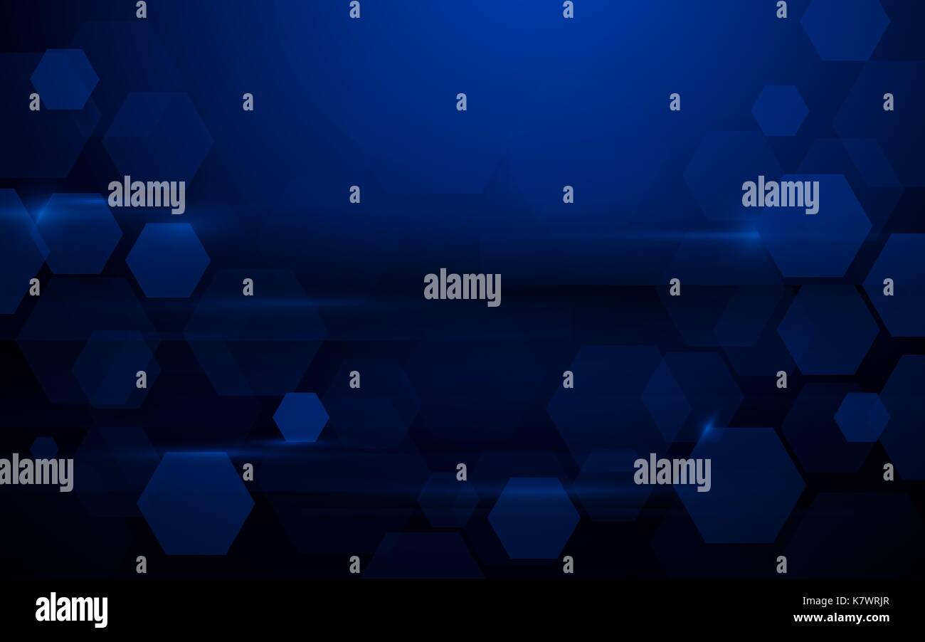 Blue abstract technology digital hi tech concept background Stock ...