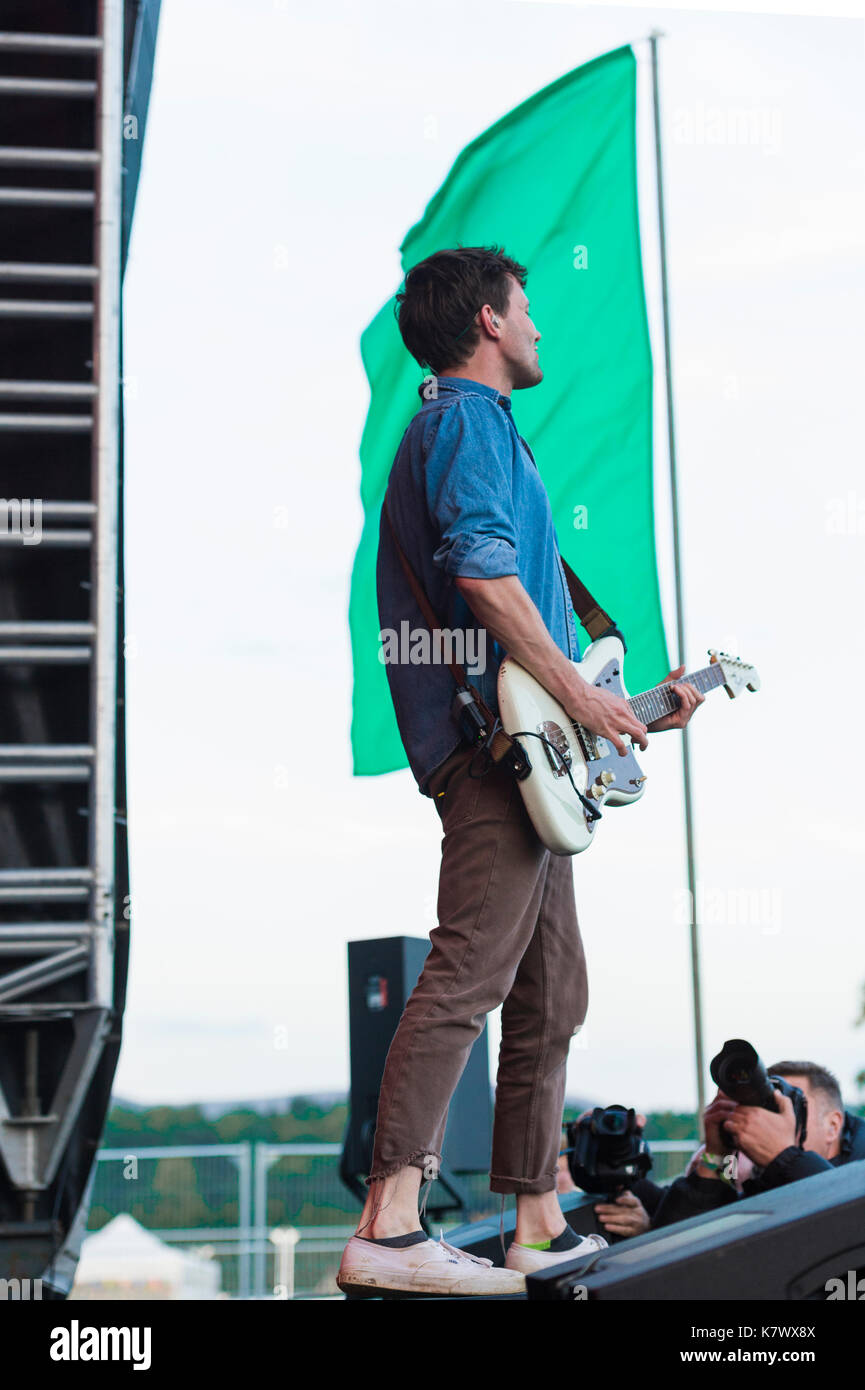 Thornhill, Scotland, UK - September 2, 2017: Drew MacFarlane of Glass ...
