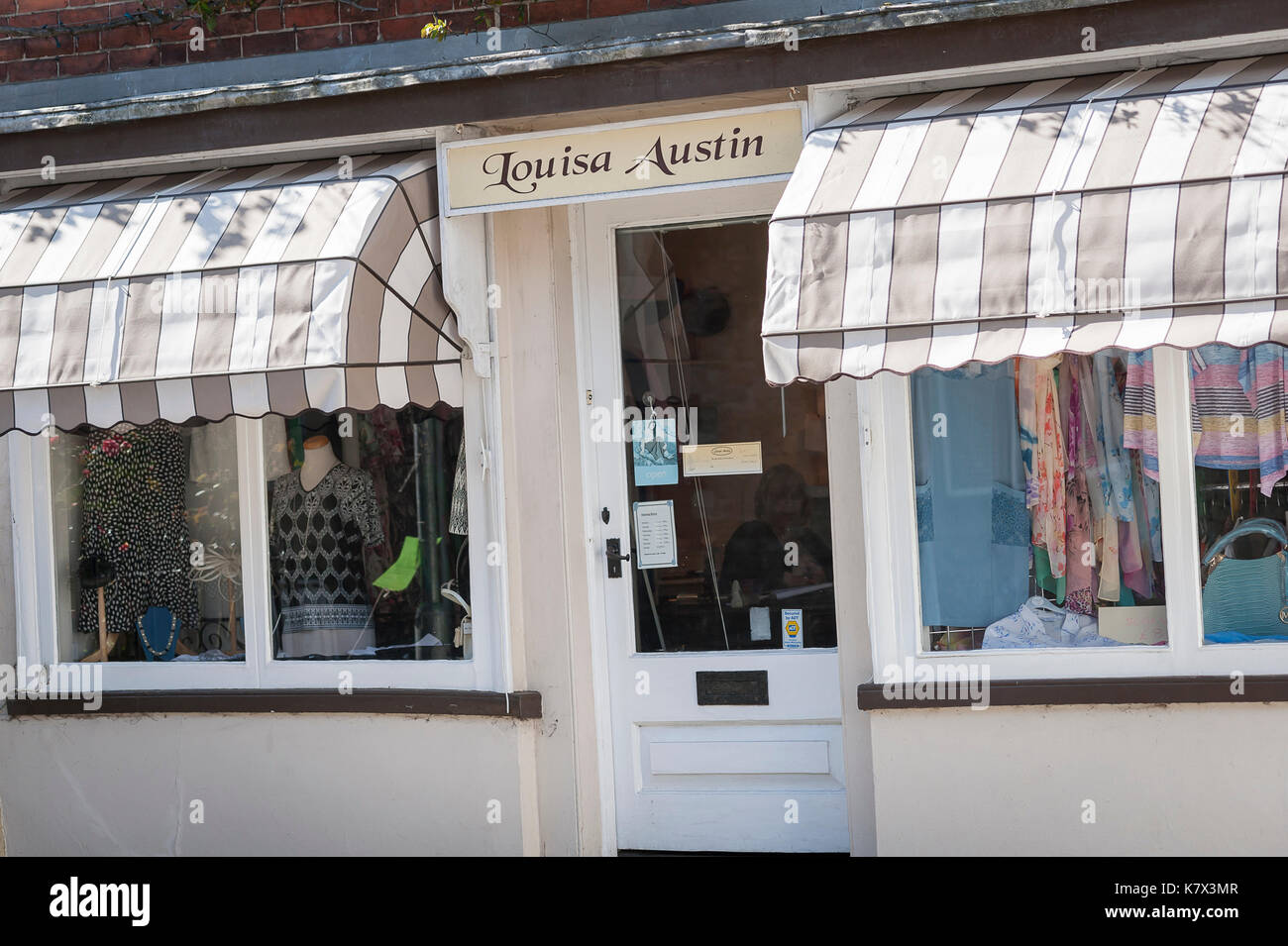 Louisa Austin clothes shop front in Storrington, West Sussex, England ...