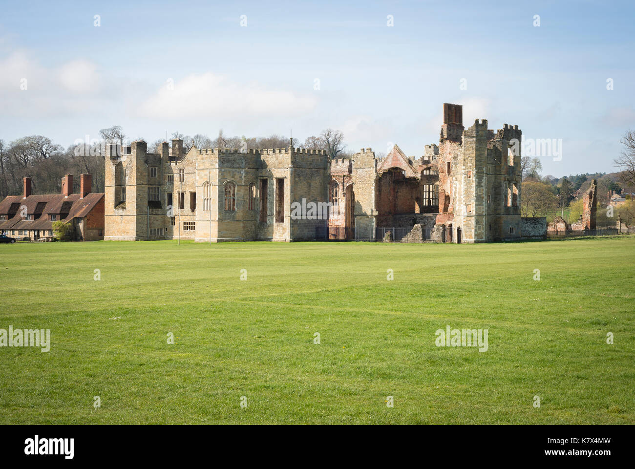 Cowdray Ruins, Midhurst, West Sussex, England Stock Photo - Alamy