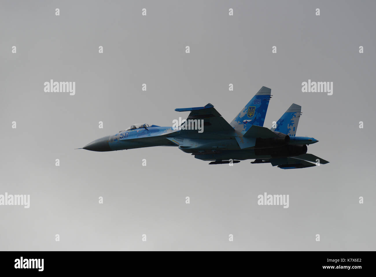 Sukhoi SU 27 Stock Photo - Alamy