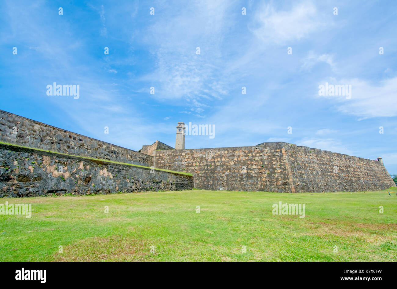Historical buildings & architecture inside the Galle Dutch fort, Sri ...
