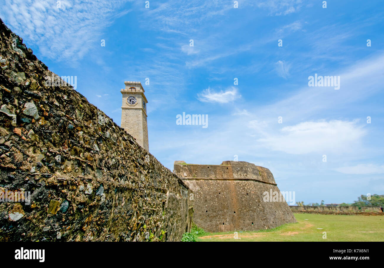 Historical buildings & architecture inside the Galle Dutch fort, Sri ...