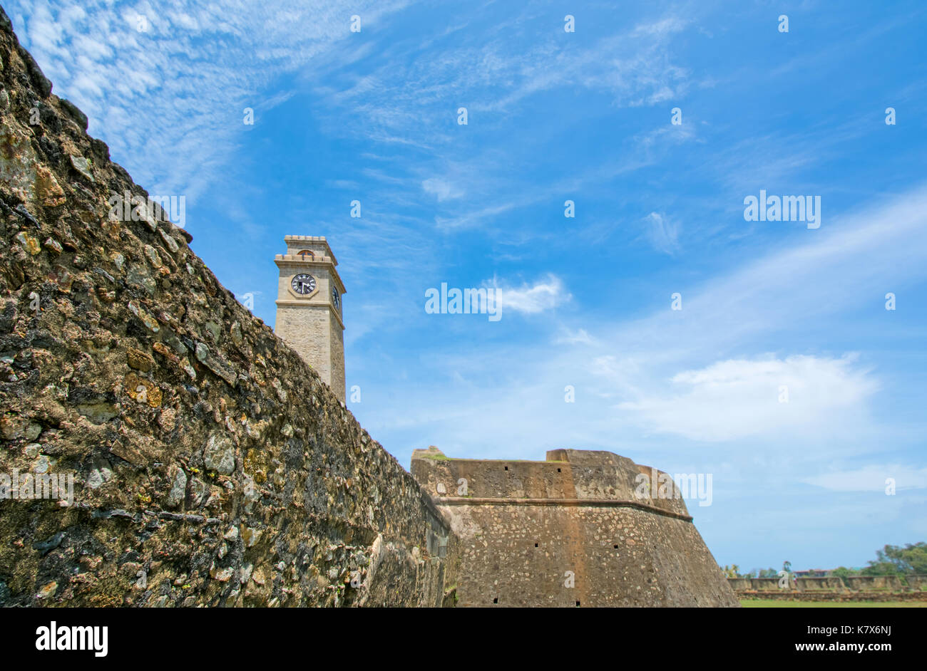 Historical buildings & architecture inside the Galle Dutch fort, Sri ...