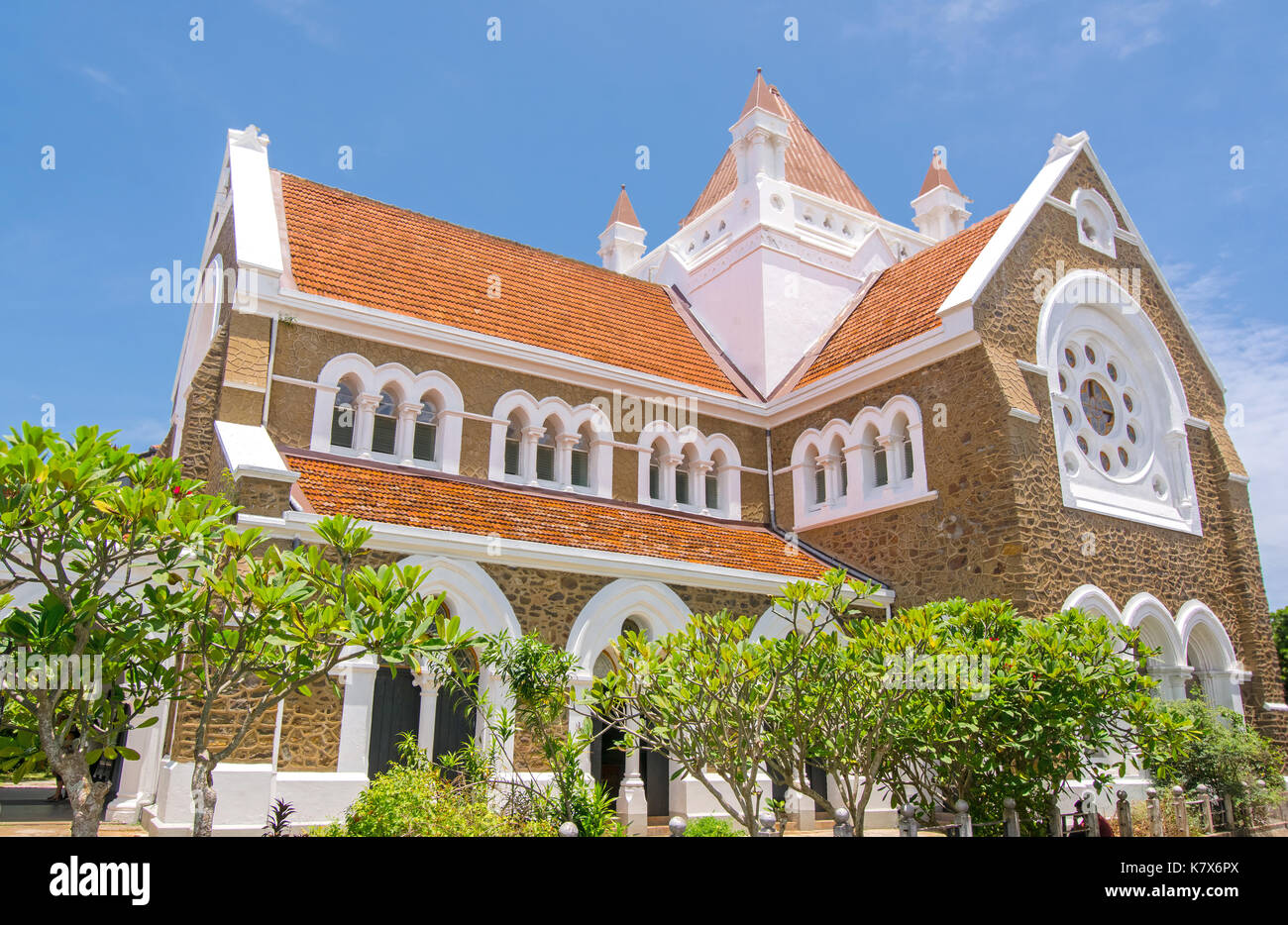 Historical buildings & architecture inside the Galle Dutch fort, Sri ...