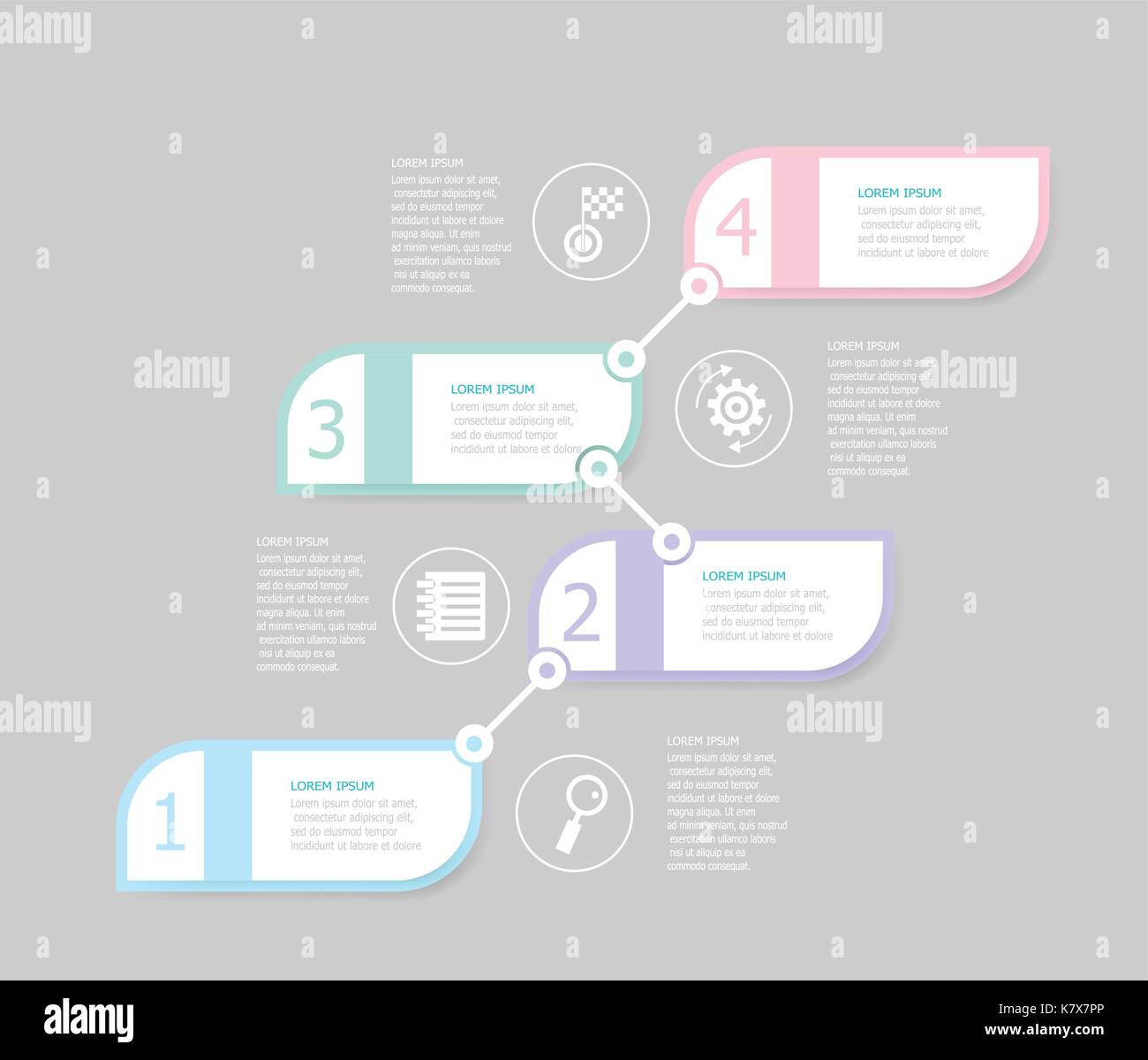 abstract timeline infographic background vector illustration Stock ...