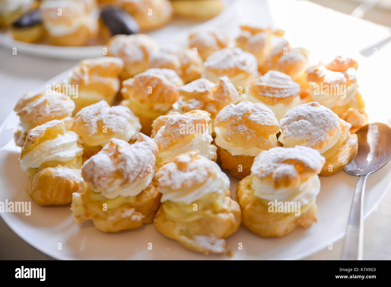sweets arrangements for wedding reception or similar events Stock Photo ...