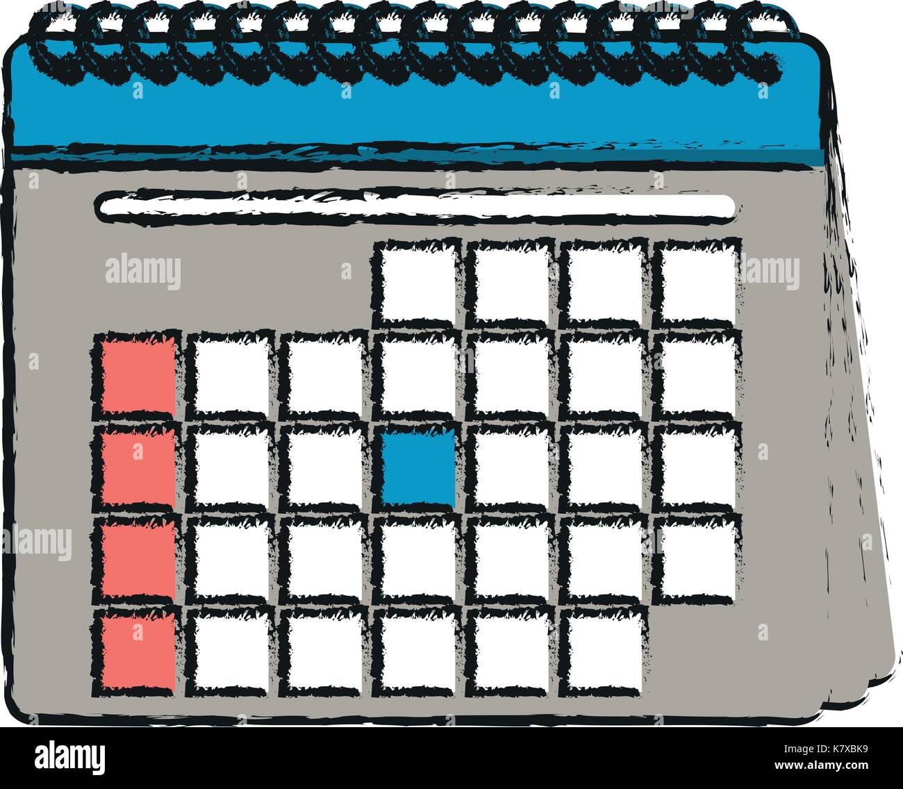 blank calendar icon image Stock Vector Image & Art - Alamy