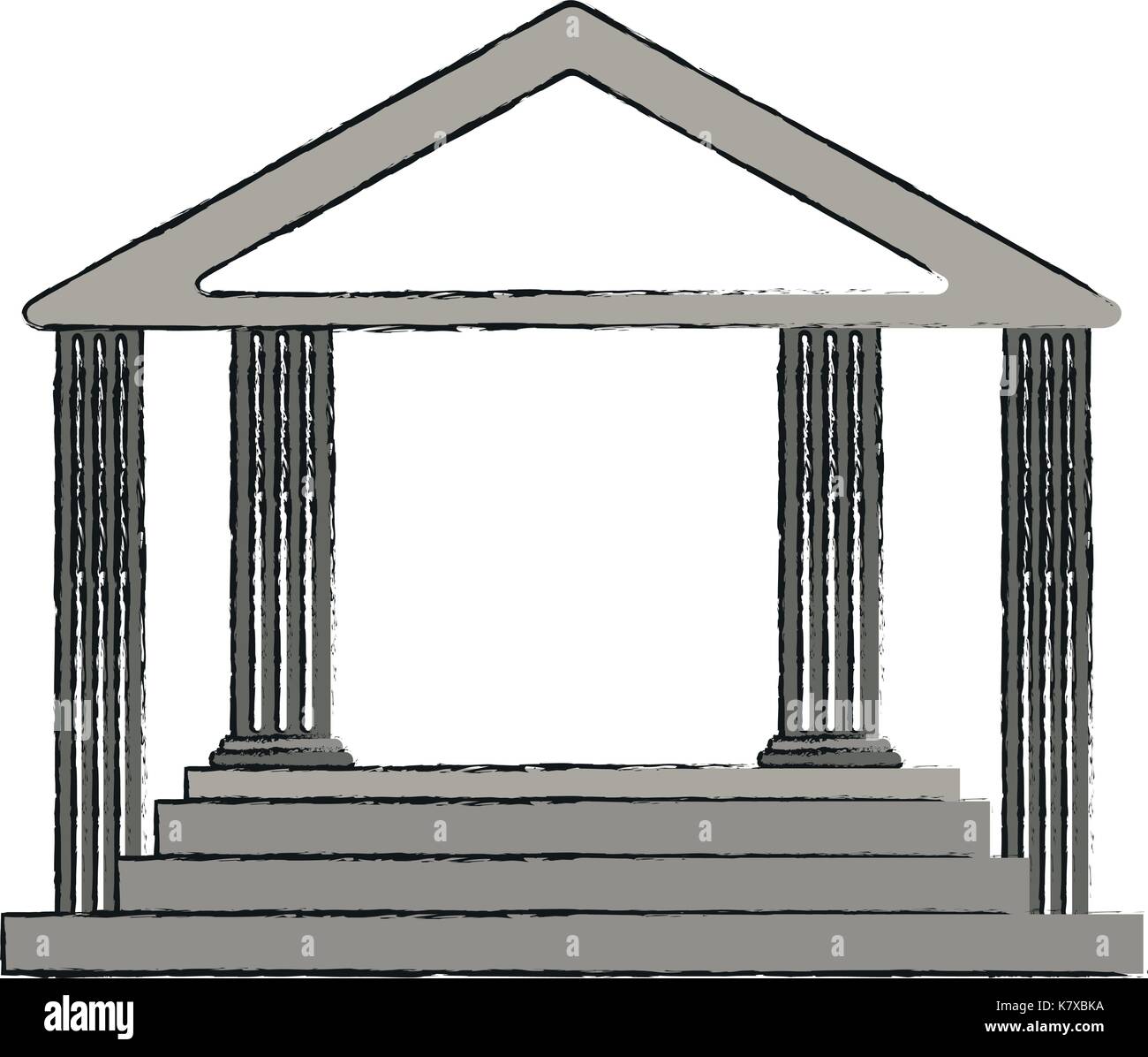 ancient greek building icon image Stock Vector Image & Art - Alamy