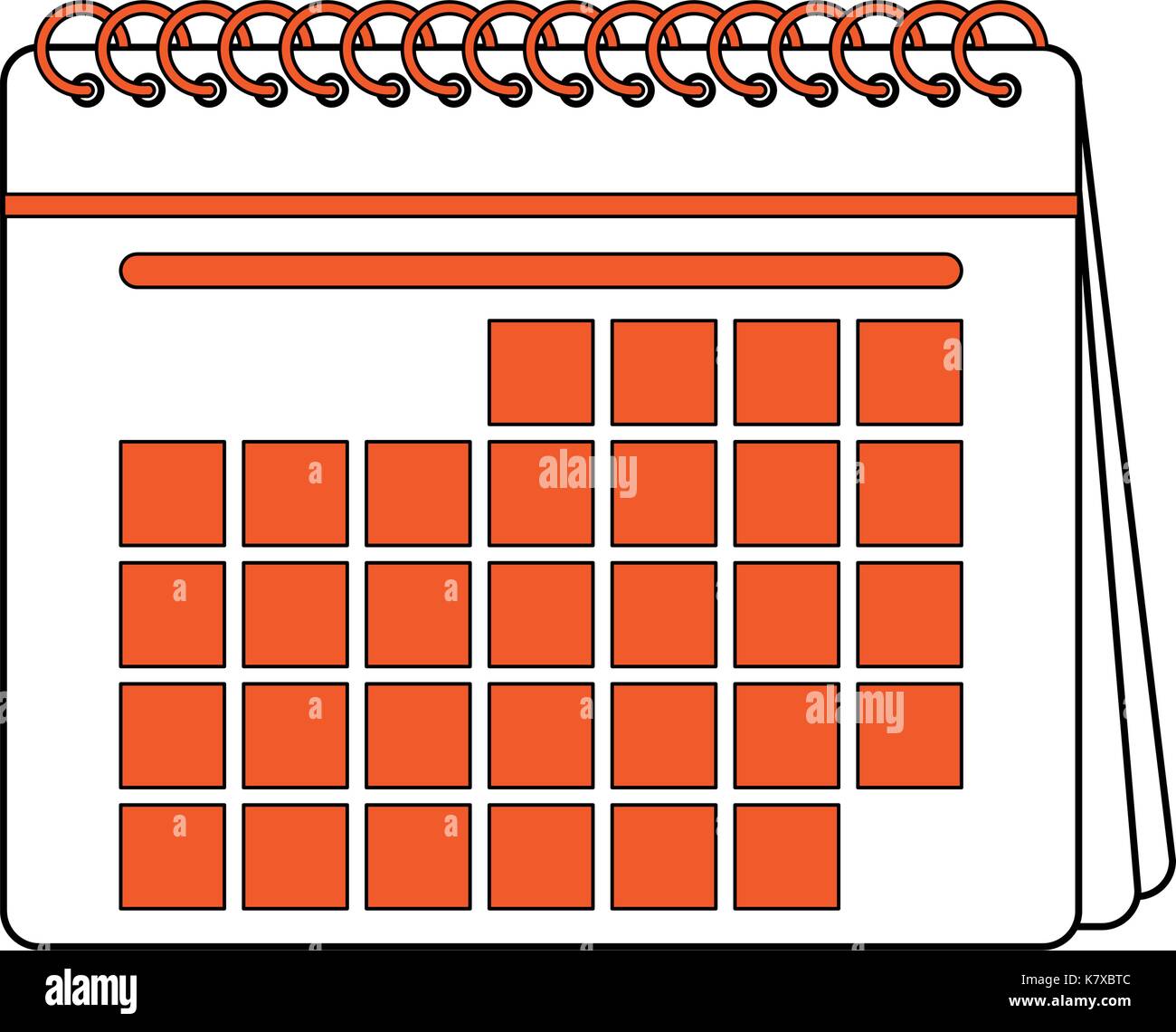 blank calendar icon image Stock Vector Image & Art - Alamy