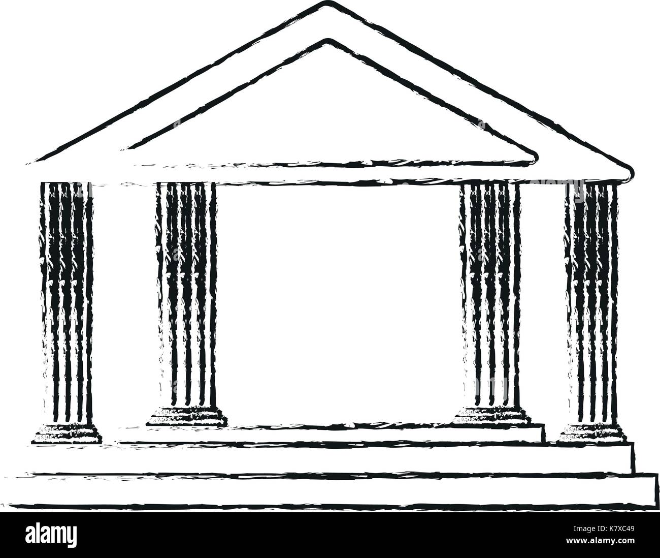 ancient greek building icon image Stock Vector Image & Art - Alamy