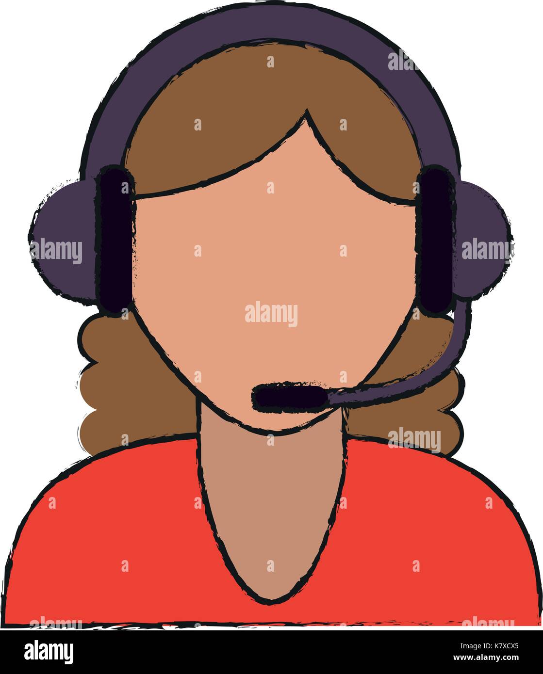 customer service call center related icon image Stock Vector Image ...