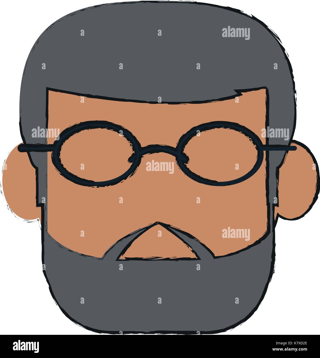 Old man face cartoon Stock Vector Image & Art - Alamy