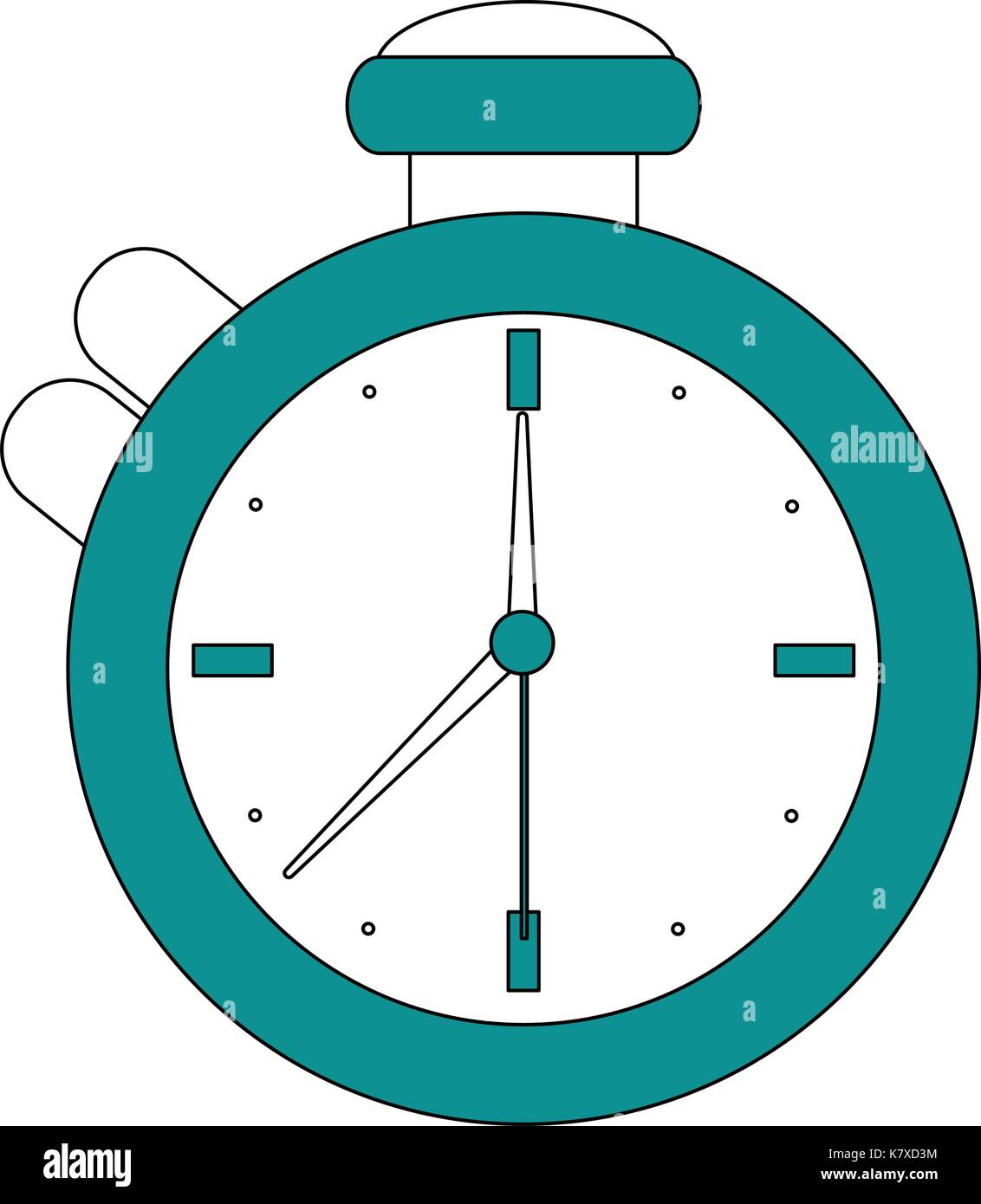 Timer chronometer symbol Stock Vector Image & Art - Alamy