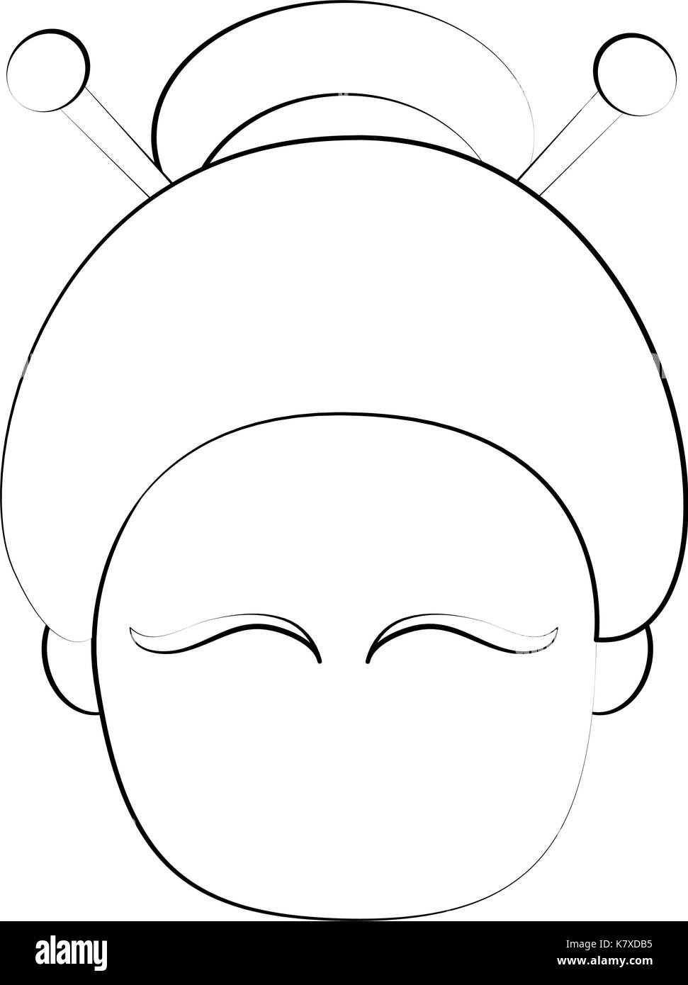 Japan avatar Black and White Stock Photos & Images - Alamy